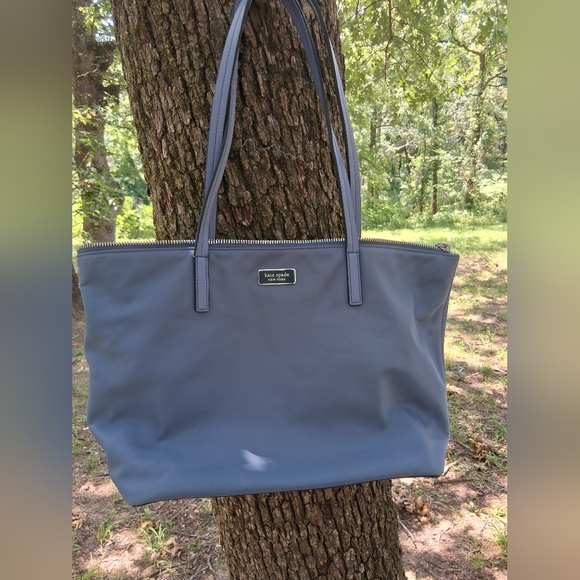 kate spade | Bags | Kate Spade Blue Tote Bag | Poshmark